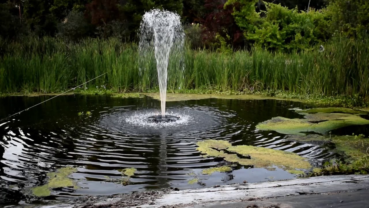 Fountain Tech's Supreme Pond Fountain - YouTube