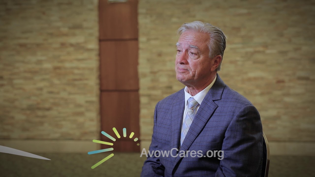 TV Testimonial Campaign for Avow Hospice - Lou Traina - YouTube