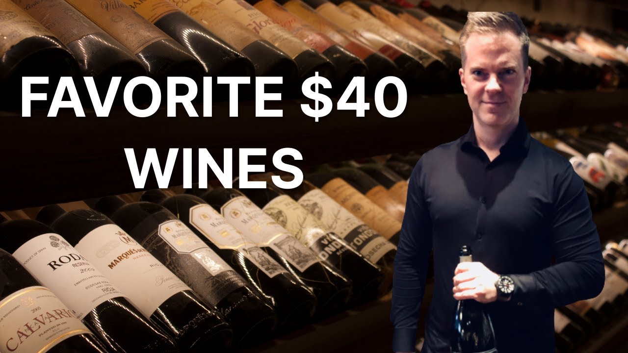 Wine Collecting - 10 Top $40 WINES (Attorney Somm) - YouTube
