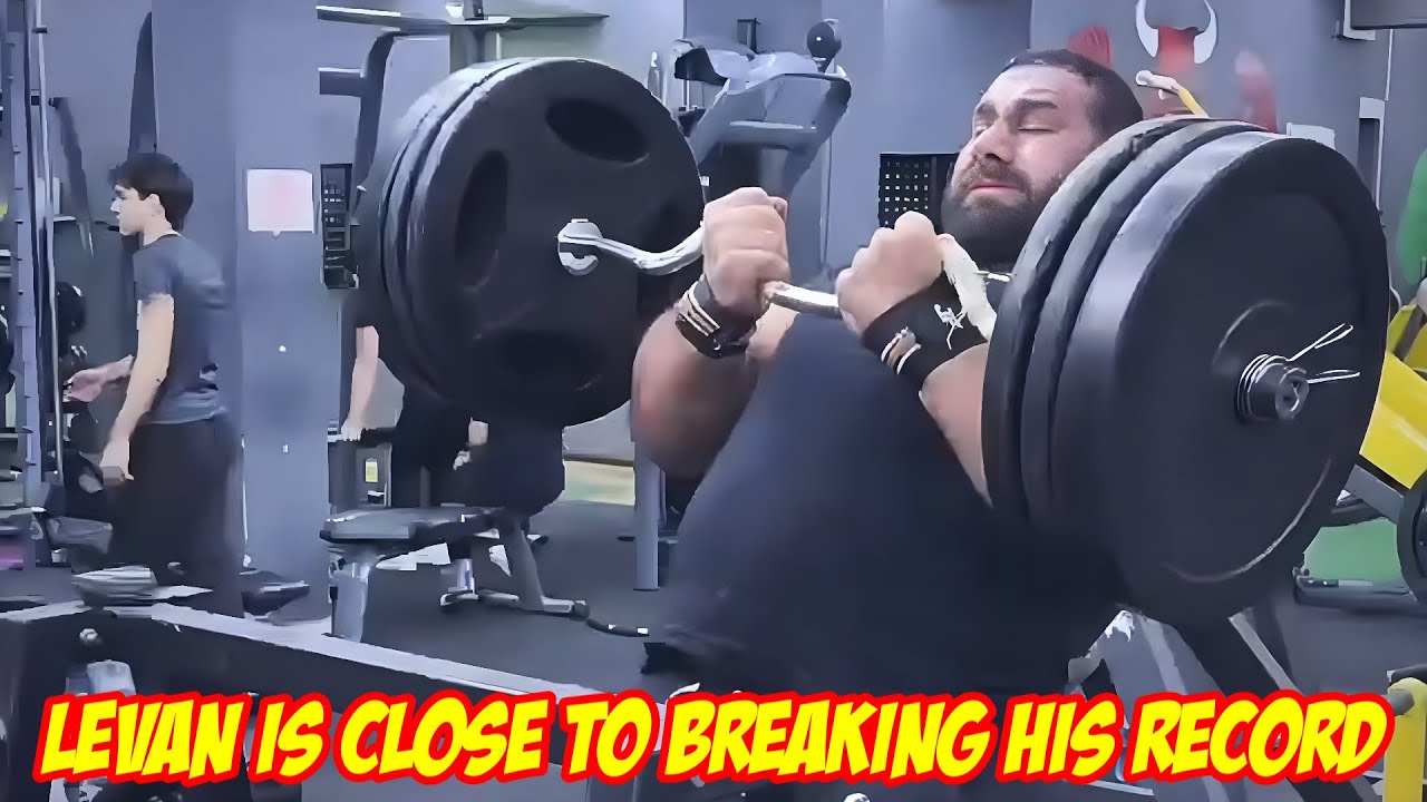 Levan Saginashvili posts a massive 160 kg bar curl ahead of his next ...