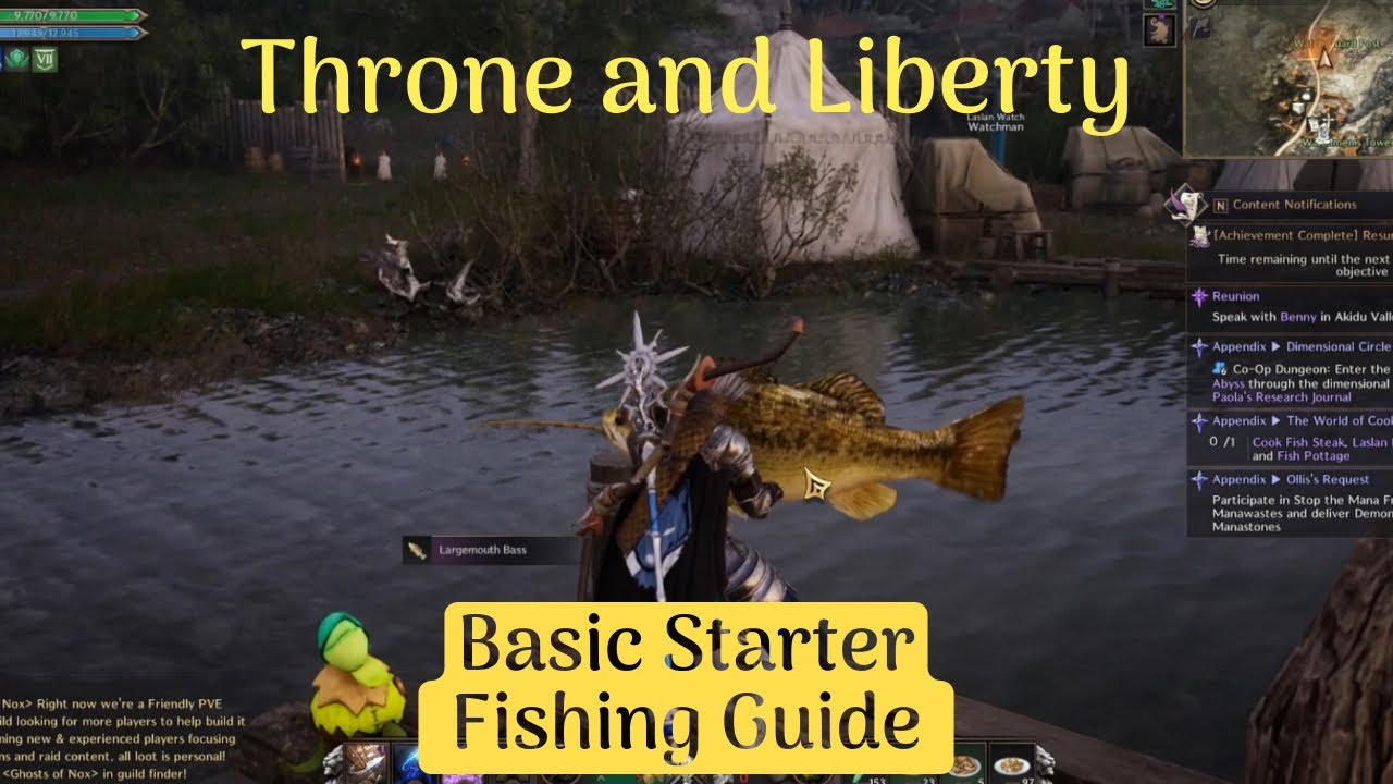 Throne and Liberty - Basic Beginner Fishing Guide - YouTube