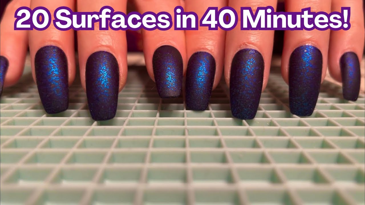 ASMR * Scratch/Tapping on 20 Unique Surfaces! * No Talking - YouTube