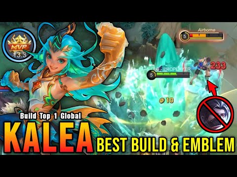 The Next OP Hero?! New Hero Kalea Best Build and Emblem!! - Build Top 1 Global Kalea ~ MLBB