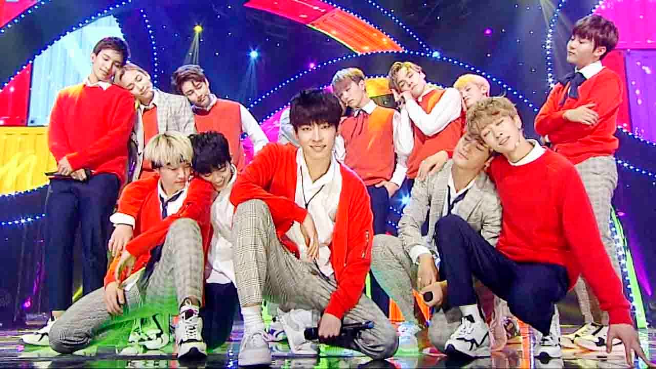 《MISCHIEVOUS》 세븐틴(SEVENTEEN) - 만세(Mansae) @인기가요 Inkigayo 20151025 - YouTube