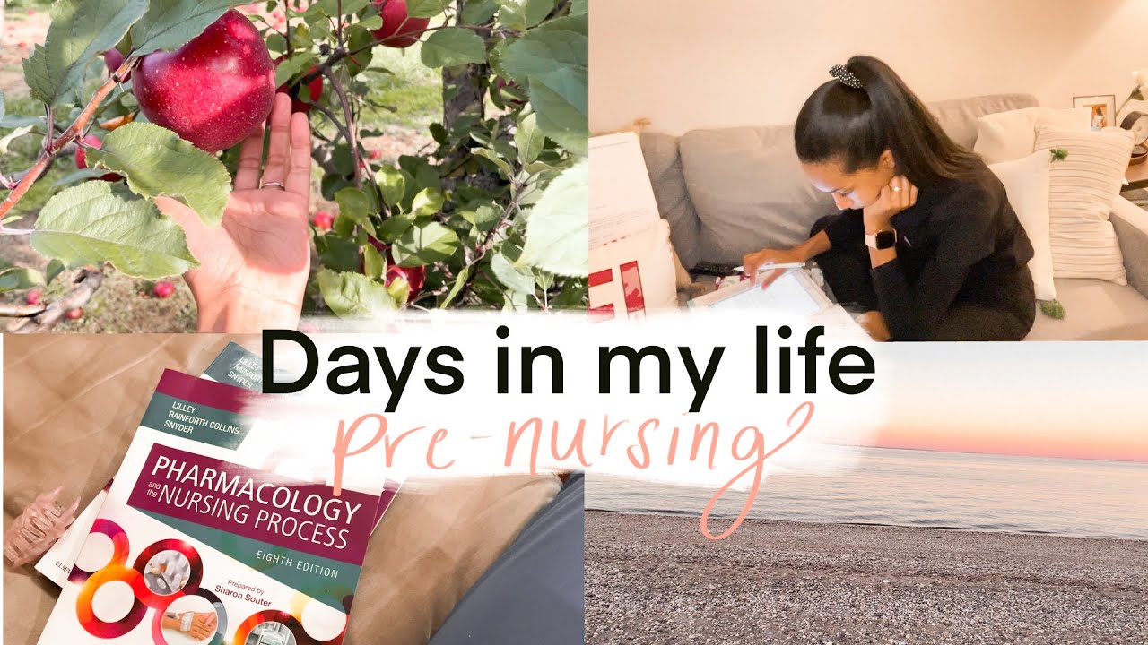 Days in the life of a pre-nursing student - YouTube