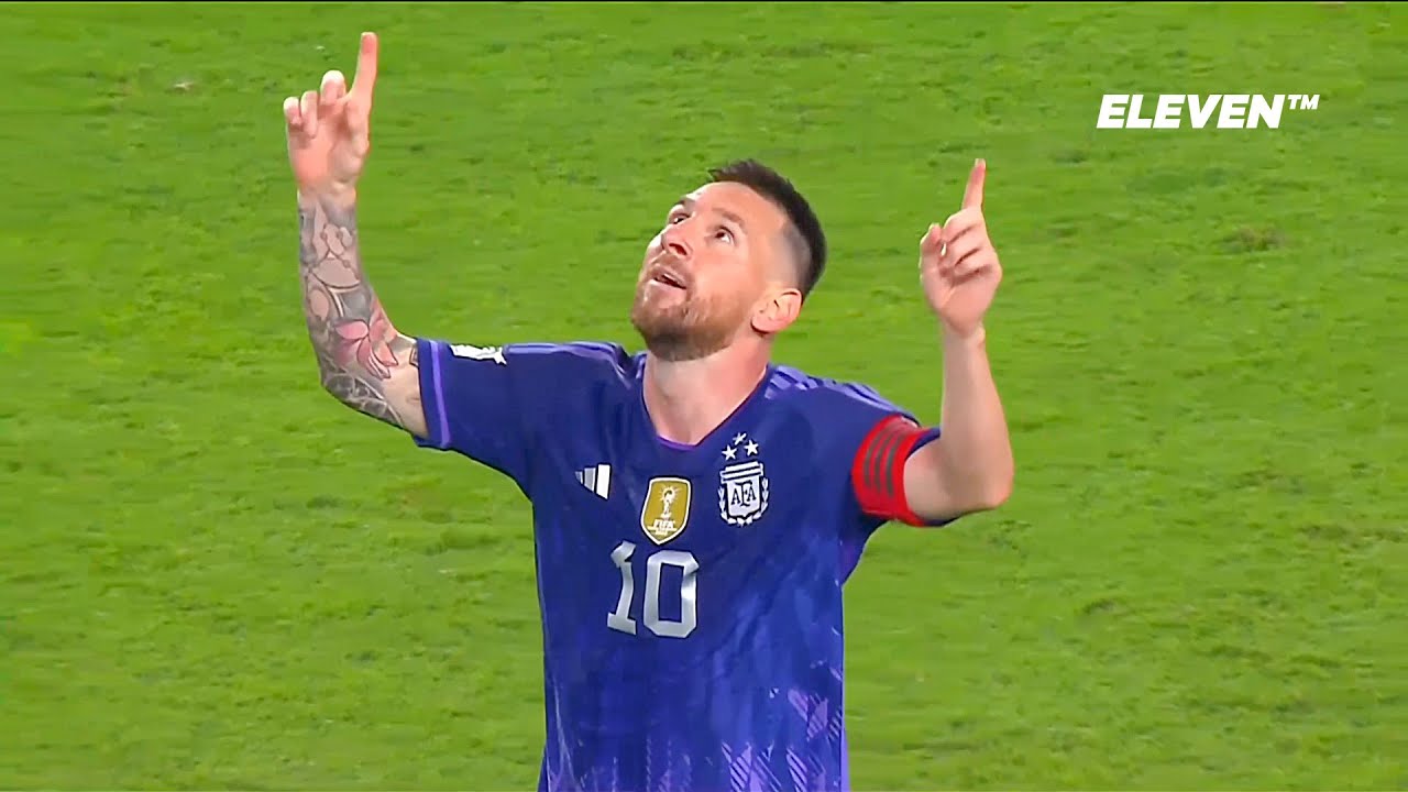 Lionel Messi 2 Goals Vs Peru (WC Qualifiers) 2023 - YouTube