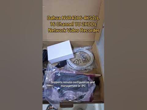 Dahua NVR4216-4KS2/L16 Channel 1U 2HDDs Network Video Recorder - YouTube