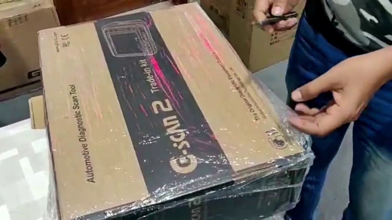 g scan 2 unboxing and updating - YouTube