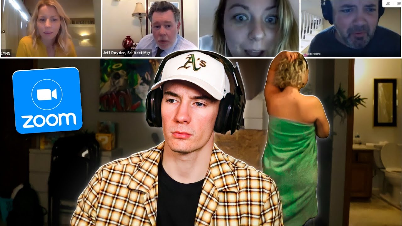 Trolling Zoom Classes.. But I "Forgot" My Camera Was ON - YouTube