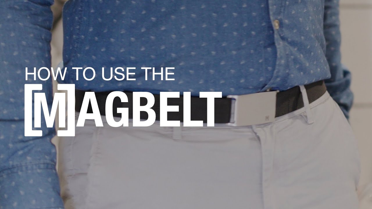 How to use the Magbelt. The magnetic belt that fits perfectly to your ...