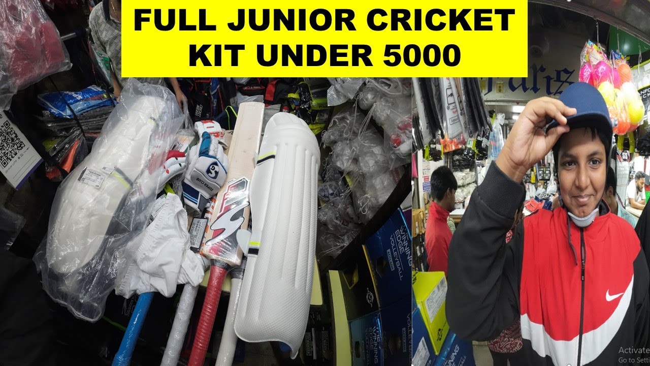 Beginners Cricket Kit under 5000 - YouTube