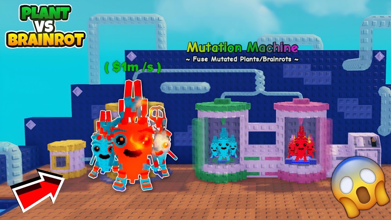 I Got The Rarest MUTANT Mr Carrot 🤯 in Plant vs Brainrot NEW UPDATE ...