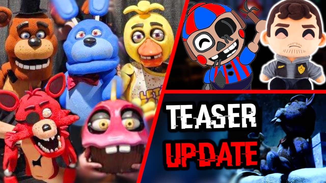 FNAF MOVIE PUPPETS! Major Youtooz Updates, TJoC Gameplay, Clickteam ...