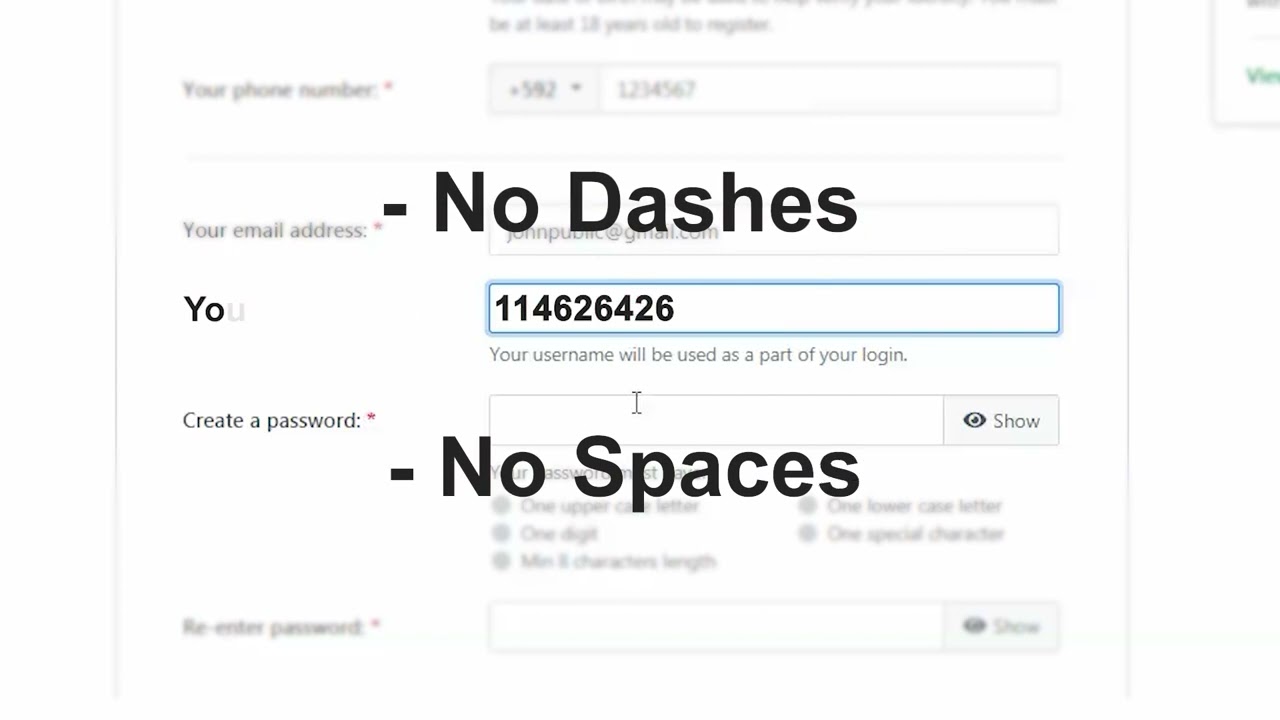 eServices Registration - YouTube