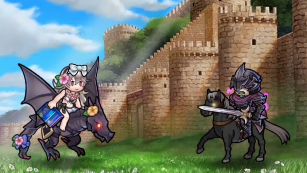 Limited Hero Battle - Bertram: Dread Cavalier Infernal with Female ...