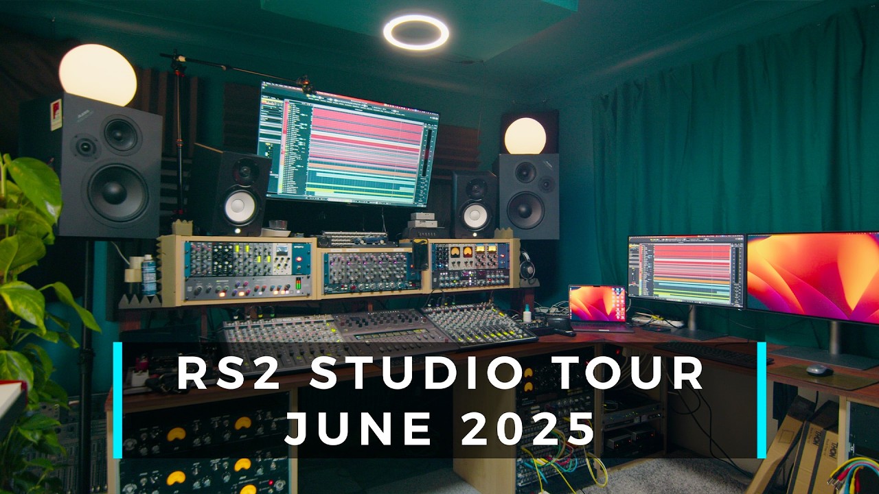 New Studio Full Tour 2025 - Epic Hybrid Analog Setup - YouTube