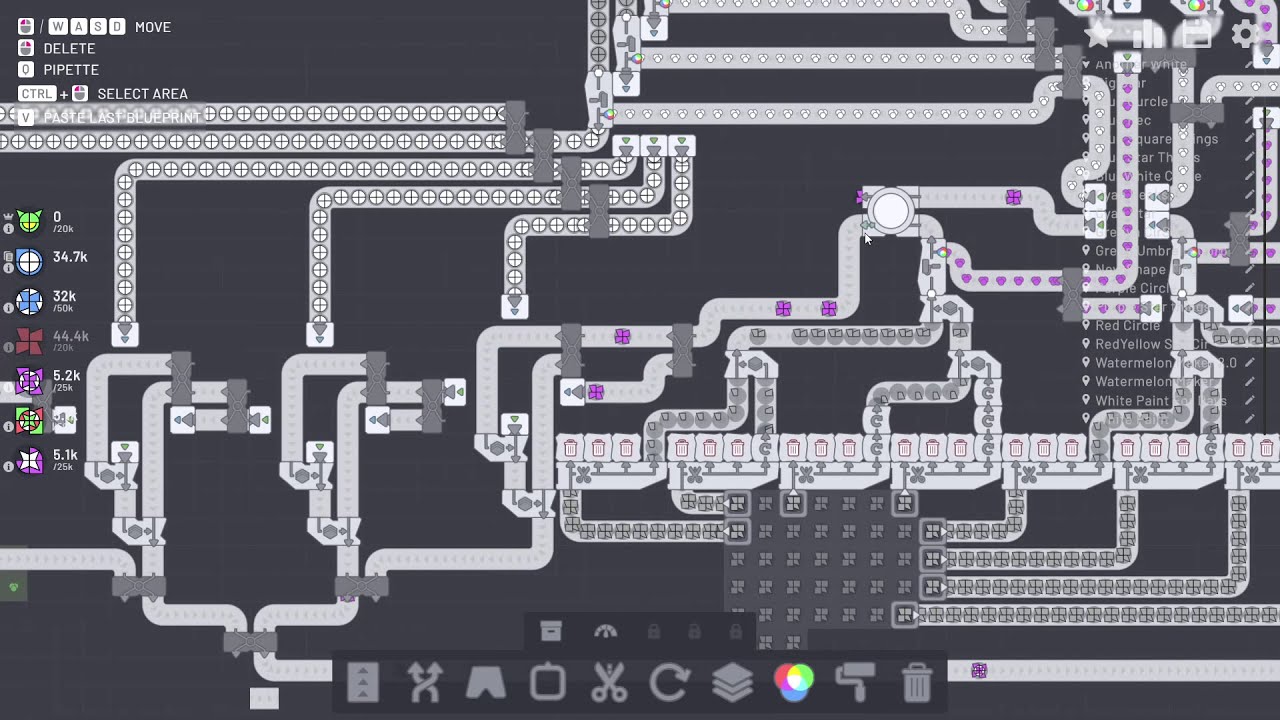 Shapez.io Gameplay Playthrough Part 7 More Purples More Circles (No ...