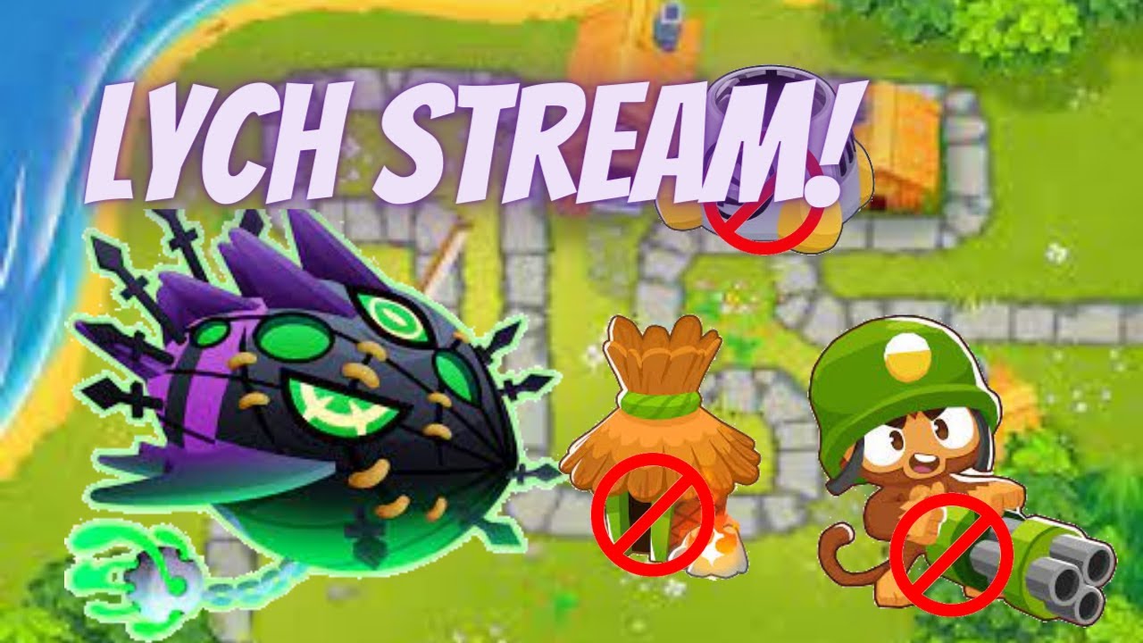 Beating Lych WITHOUT Dartling, village, and spike factory in BTD 6 ...