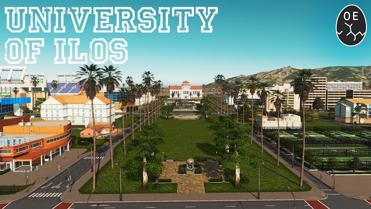 The University Of Ilos! | Ilos [Modded Cities Skylines] - YouTube