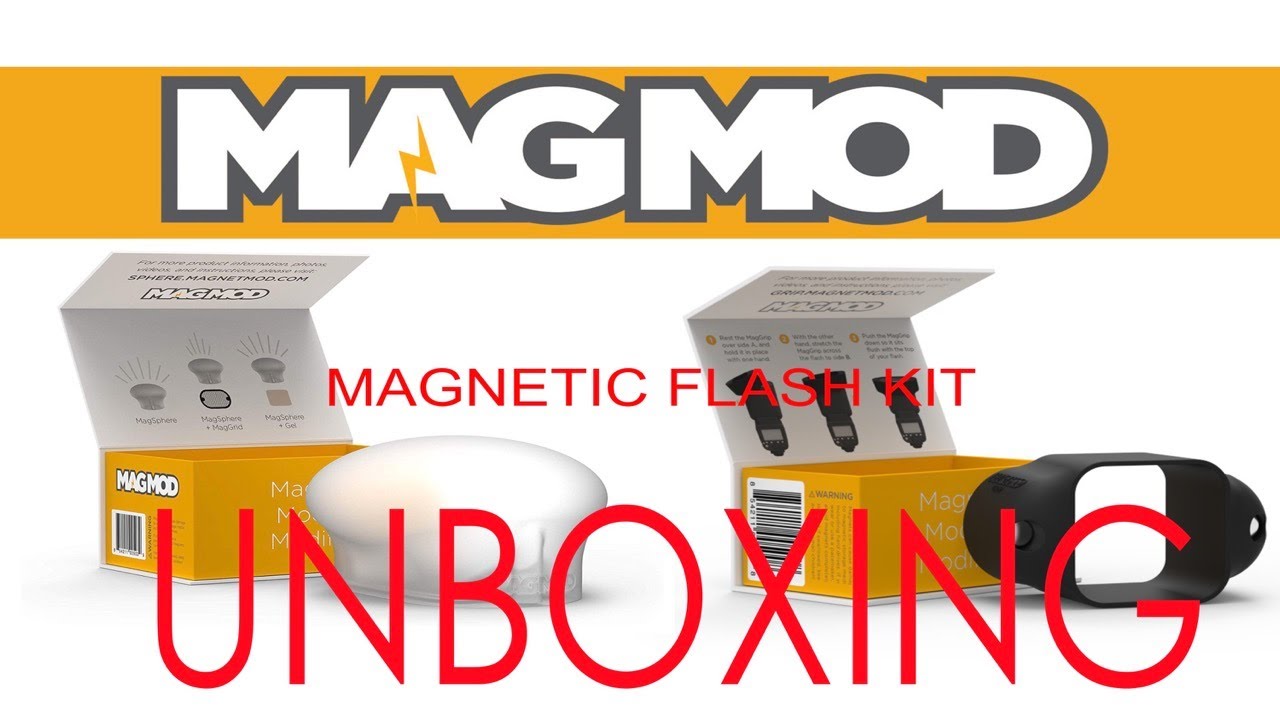 MagMod MagSphere & MagGrip UNBOXING proffessional Flash - YouTube