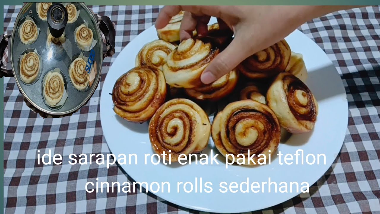resep sederhana cinnamon rolls ide sarapan mudah dan enak - YouTube