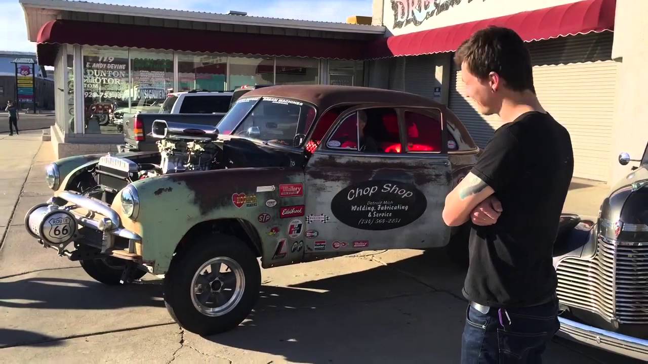 Chevy Gasser 780 HP Engine sound - YouTube