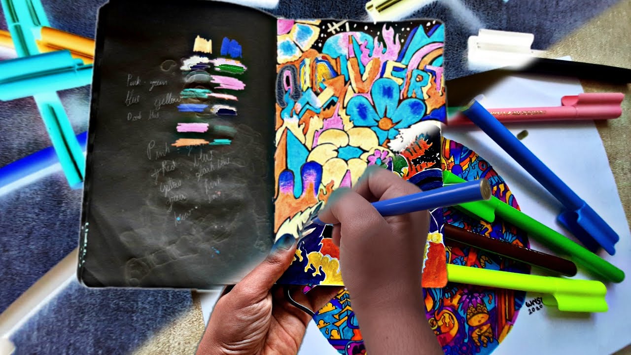 Inverted Color Art Challenge !!! - YouTube