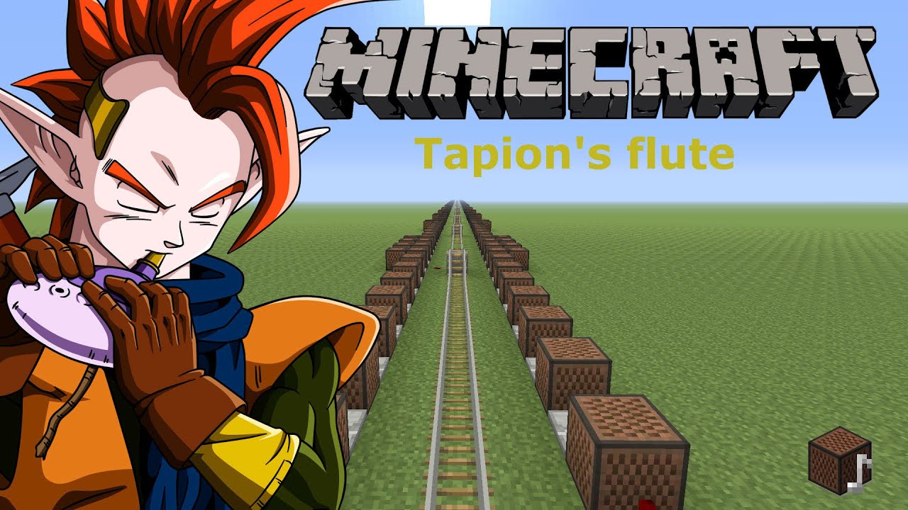 minecraft note blocks: tapion's flute - YouTube