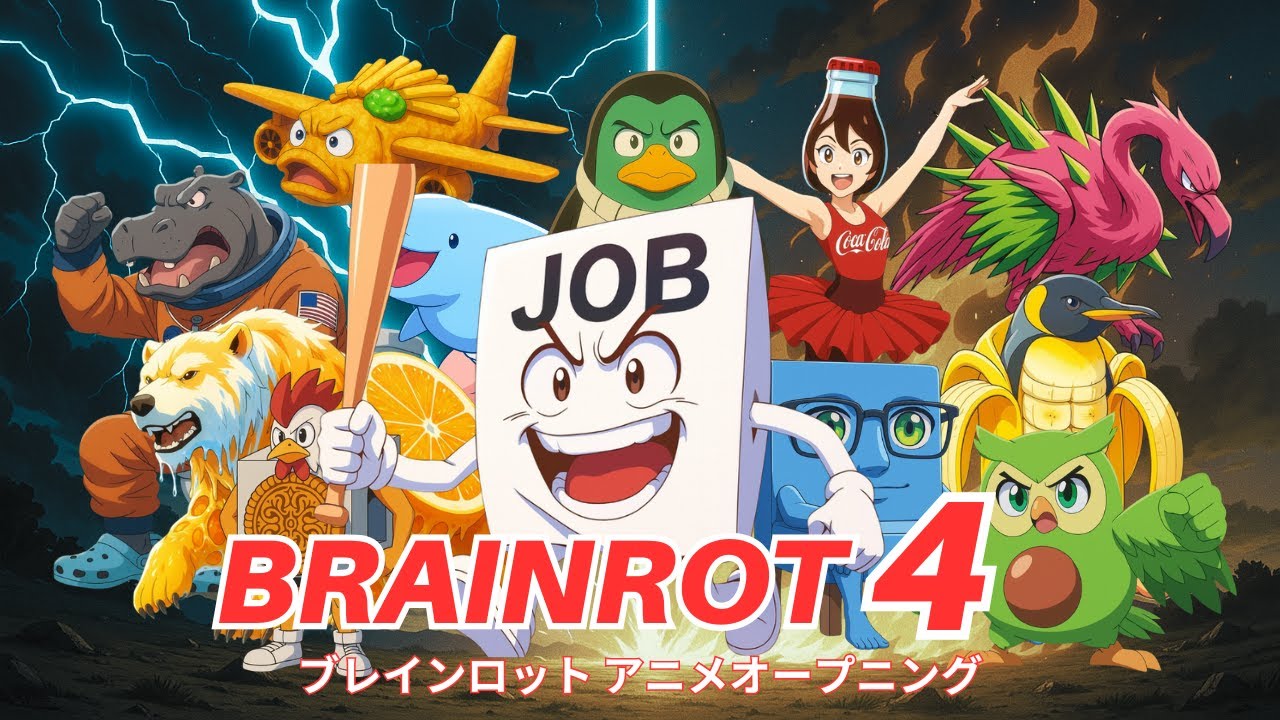 Brainrot Anime Opening Song Pt. 4 (Official Music Video) ft. ALL NEW ...