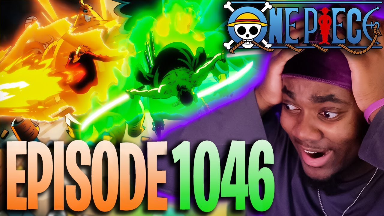 Sanji and Zoro Combined Attack !!! | One Piece Episode 1046 REACTION ...