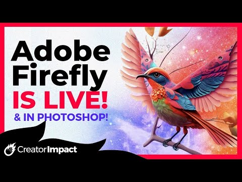 NOW LIVE! Adobe Firefly & Generative Fill for Photoshop - YouTube