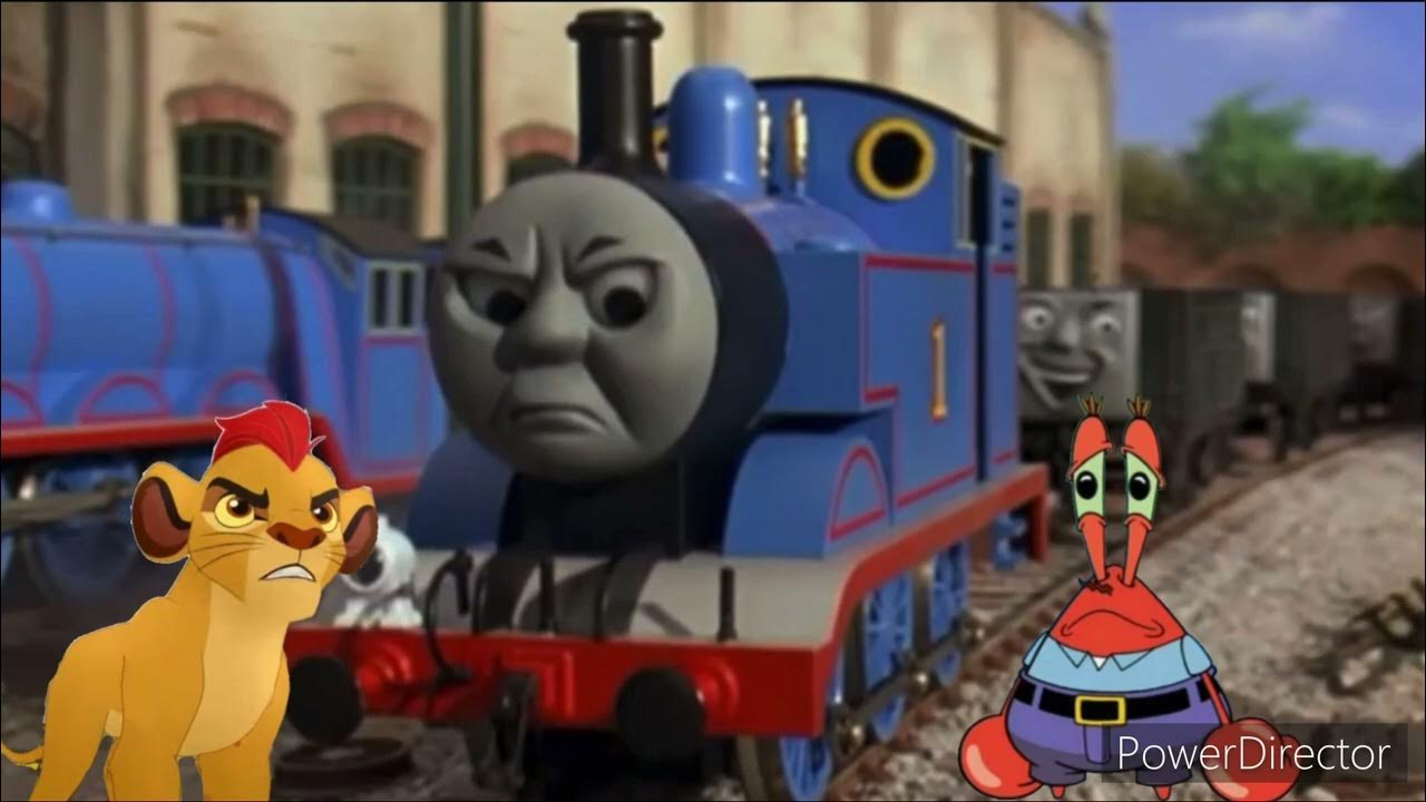 Thomas And Kion Scolding Mr Krabs Youtube