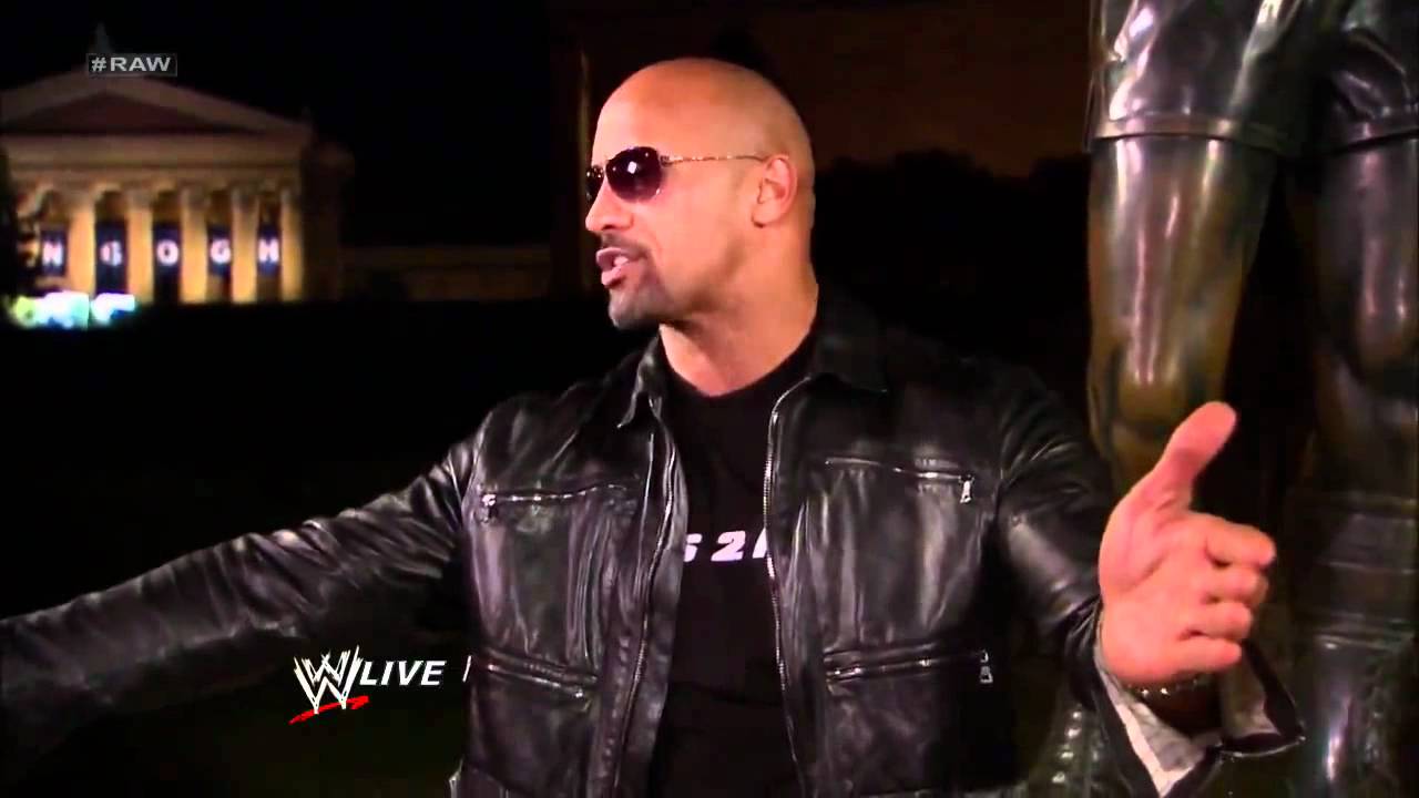 WWE The Rock returns to Philadelphia Promo 2012 - YouTube