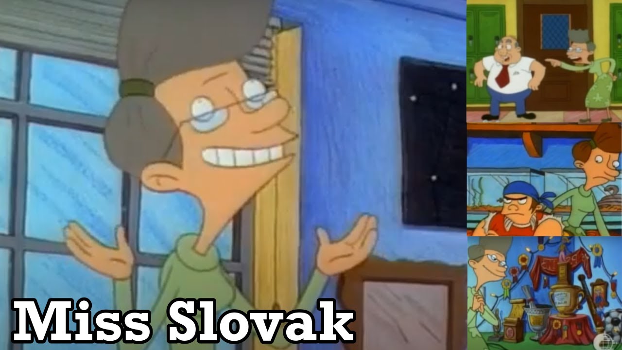 Hey Arnold! Miss Slovak Character Analysis - The Teacher Who Quit to ...