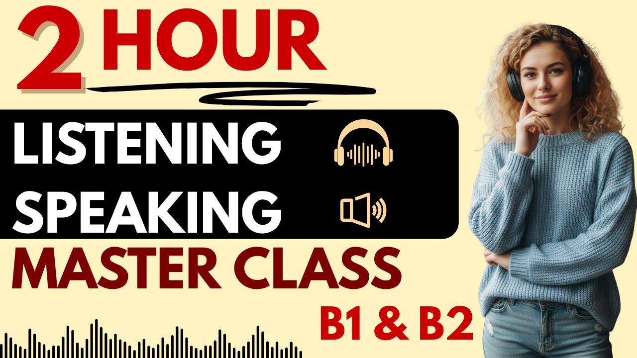 Master English Fluency | Intermediate B1 & B2 Listening & Speaking ...