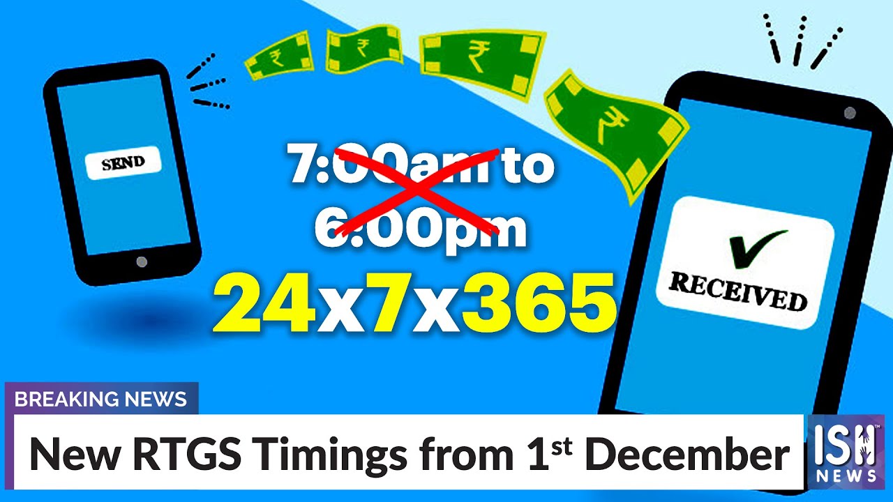 New RTGS Timings from 1st December - YouTube