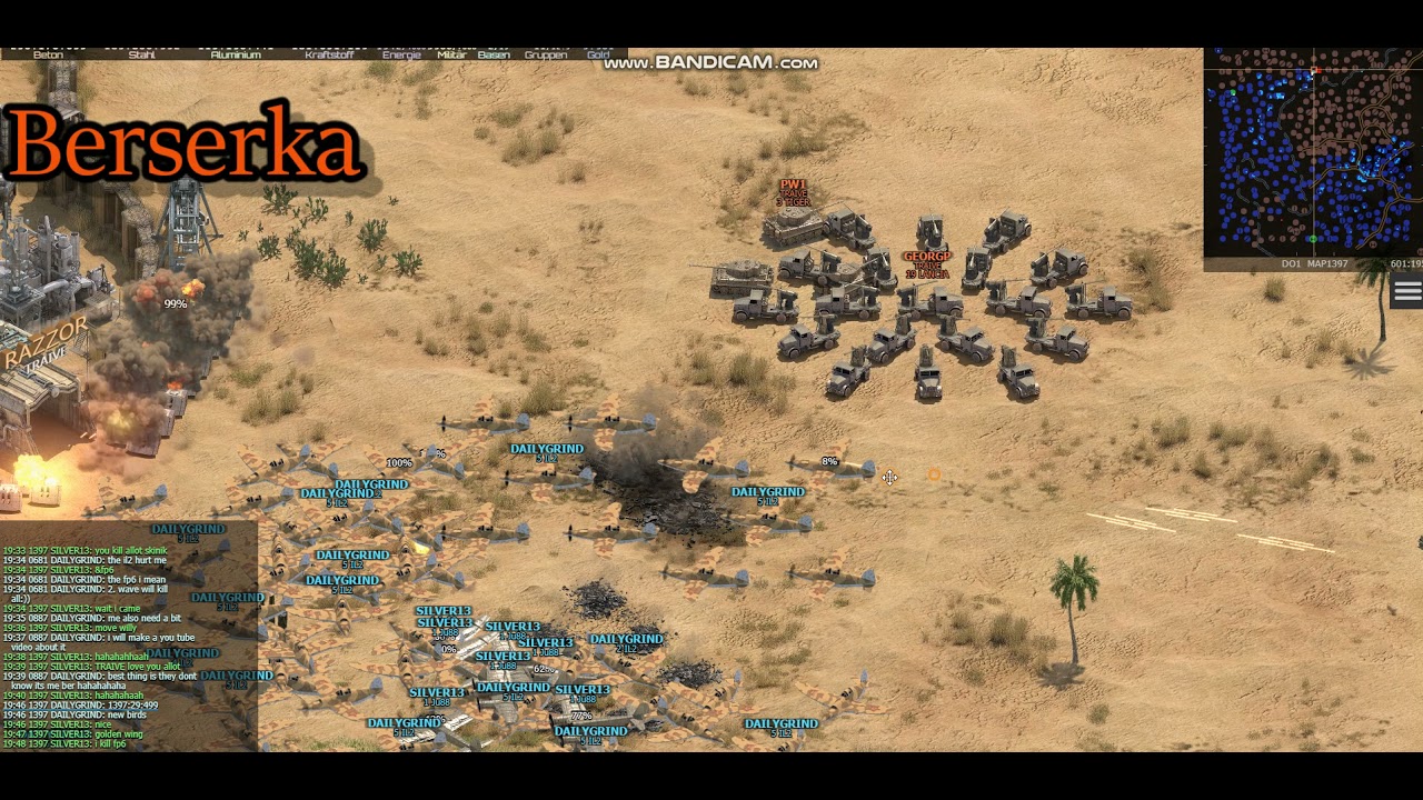 Desert Order 600 tanks dead in 1 Minute!!! Huge Desert Order troop hunt ...