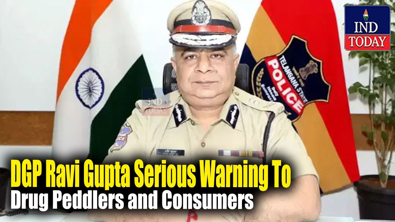 DGP Ravi Gupta Serious Warning To Drug Peddlers and Consumers | IND ...