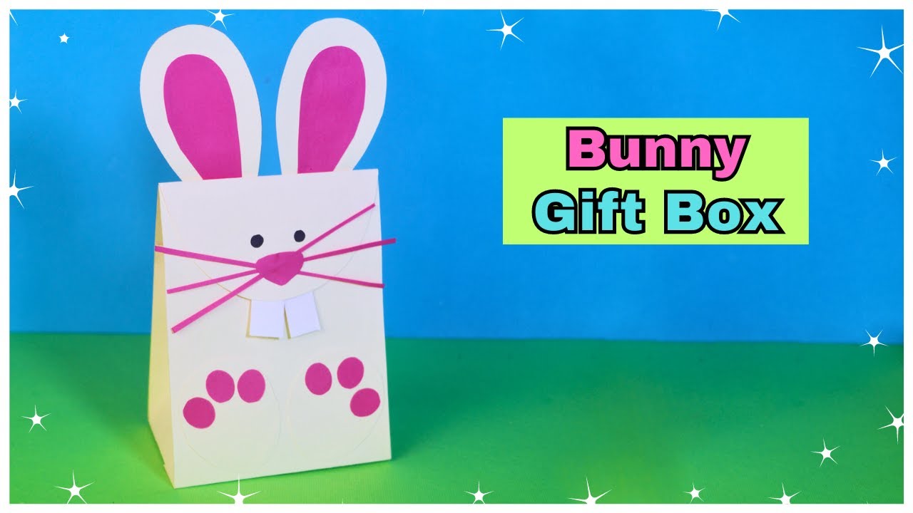 Bunny Gift Box DIY Tutorial | Easter Craft - YouTube
