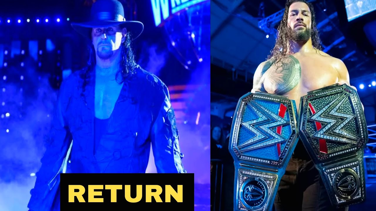 THE UNDERTAKER RETURNS ! WWE CHAMPIONSHIP 60 YEARS ! WWE NEWS - YouTube