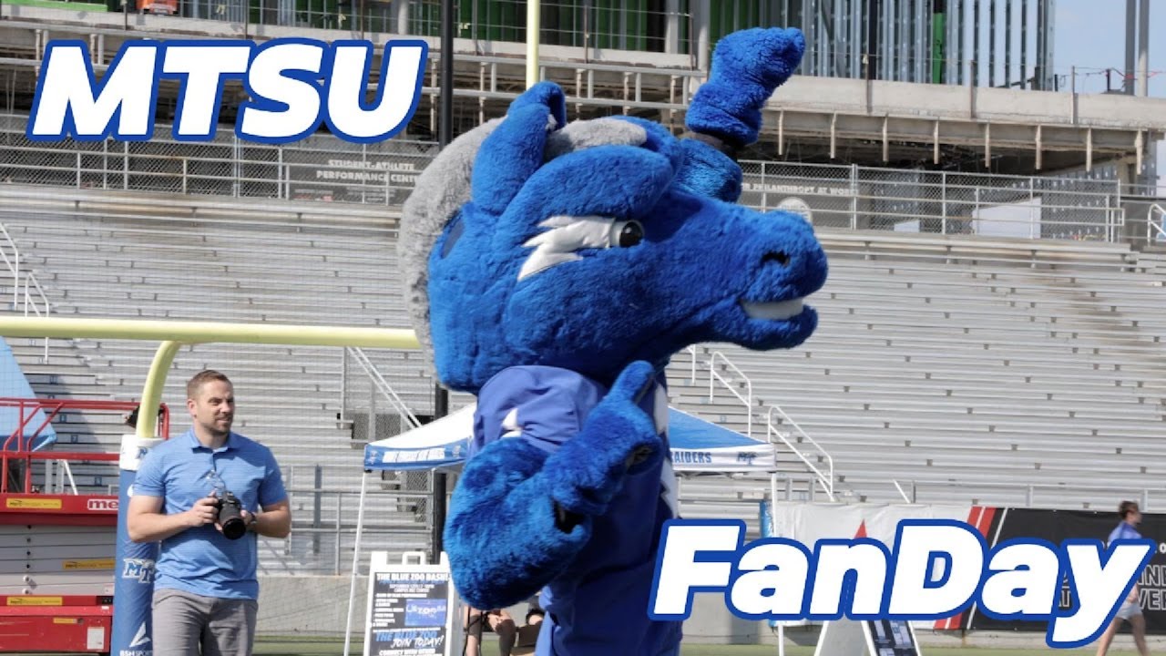 MTSU Fan Day - YouTube