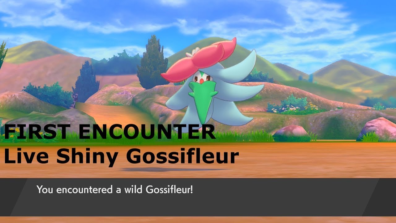 INSANE FIRST ENCOUNTER SHINY GOSSIFLEUR!! - YouTube