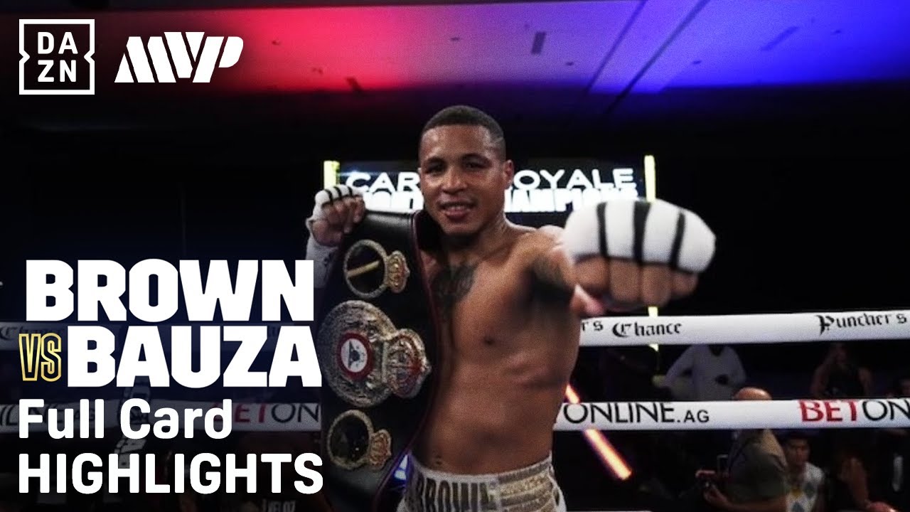 FULL CARD HIGHLIGHTS | KEVIN HAYLER BROWN VS JOHN BAUZA - YouTube