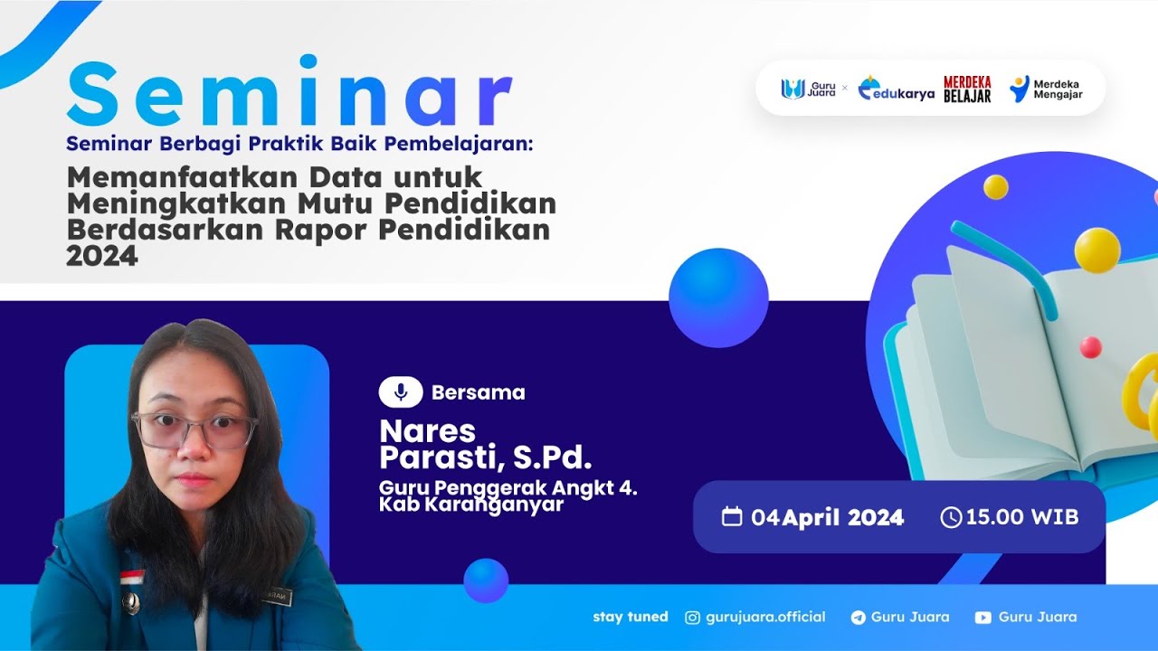 Webinar Memanfaatkan Data untuk Meningkatkan Mutu Pendidikan ...