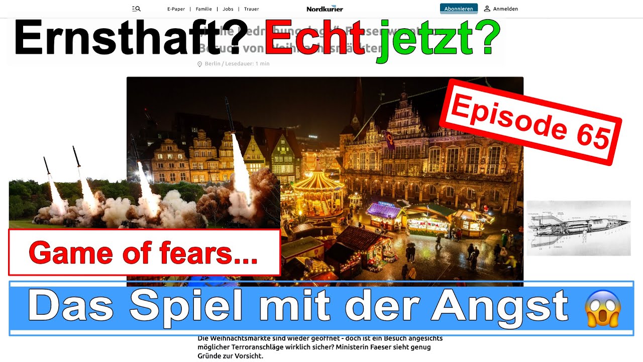 Das Spiel mit der Angst - game of fears! - YouTube