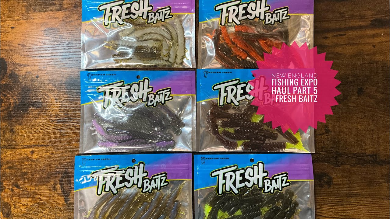 New England Fishing Expo Haul Part 5 - Fresh Baitz - YouTube
