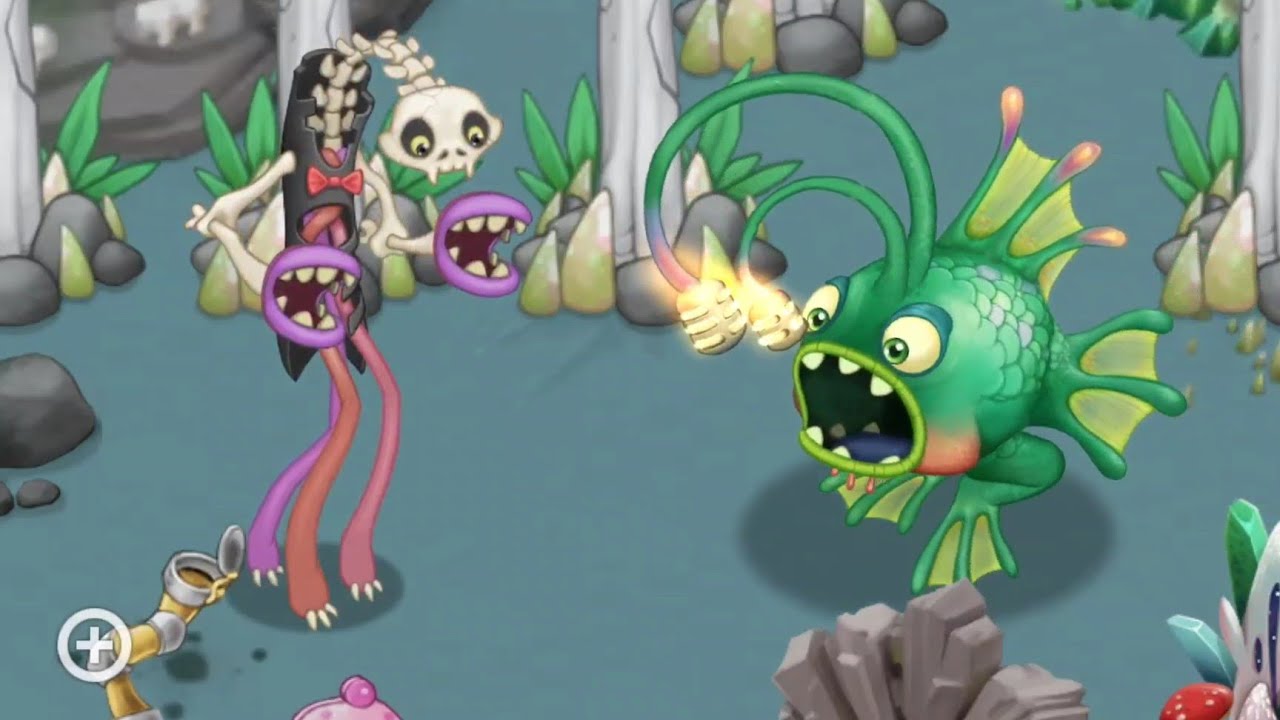 Clackula duets Phangler on Mirror Bone Island - YouTube