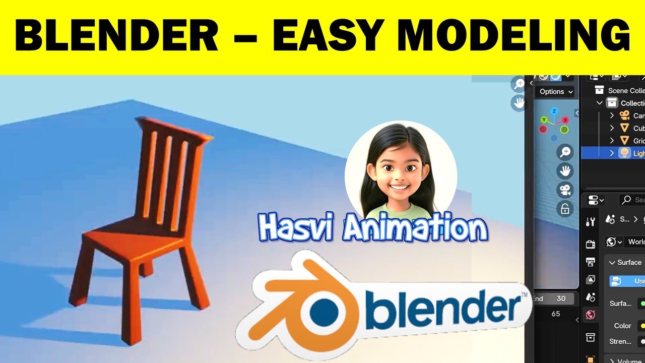 Blender free software - How to model, animate and lighting? # ...
