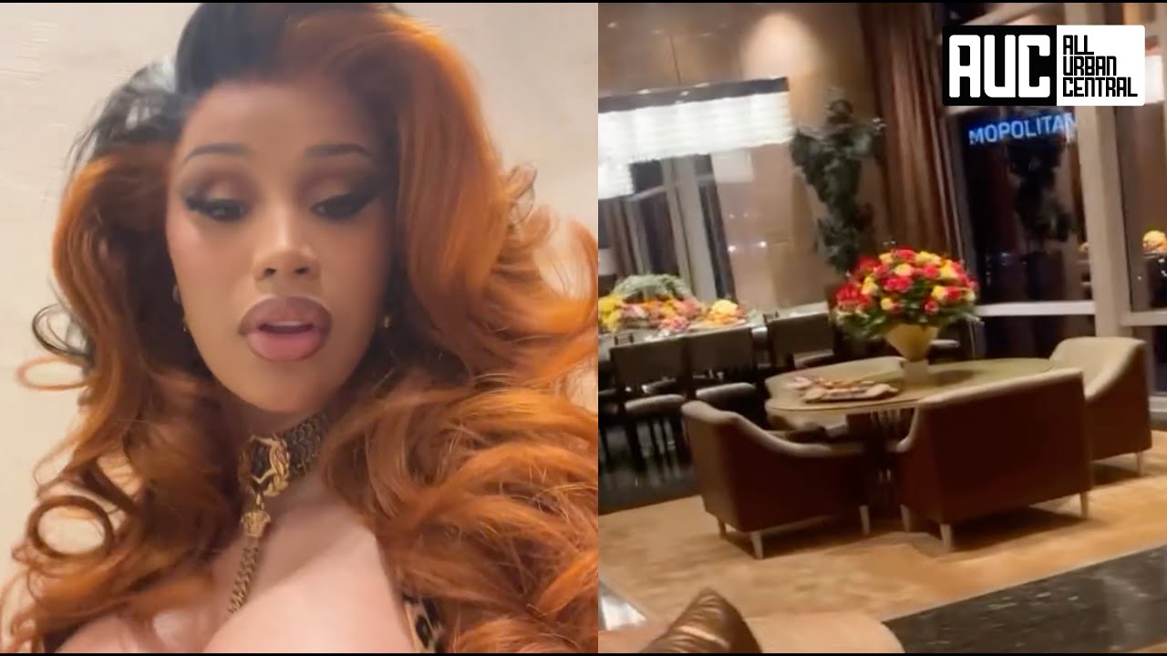 Cardi B Shows Off Her Luxurious Vegas Penthouse For New Residency - YouTube