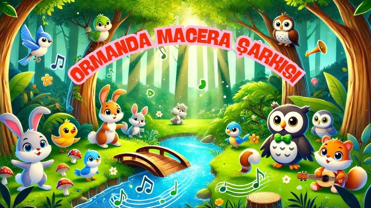 ÇOCUK ŞARKISI - ORMANDA MACERA #çocuk #çocukşarkıları # ...